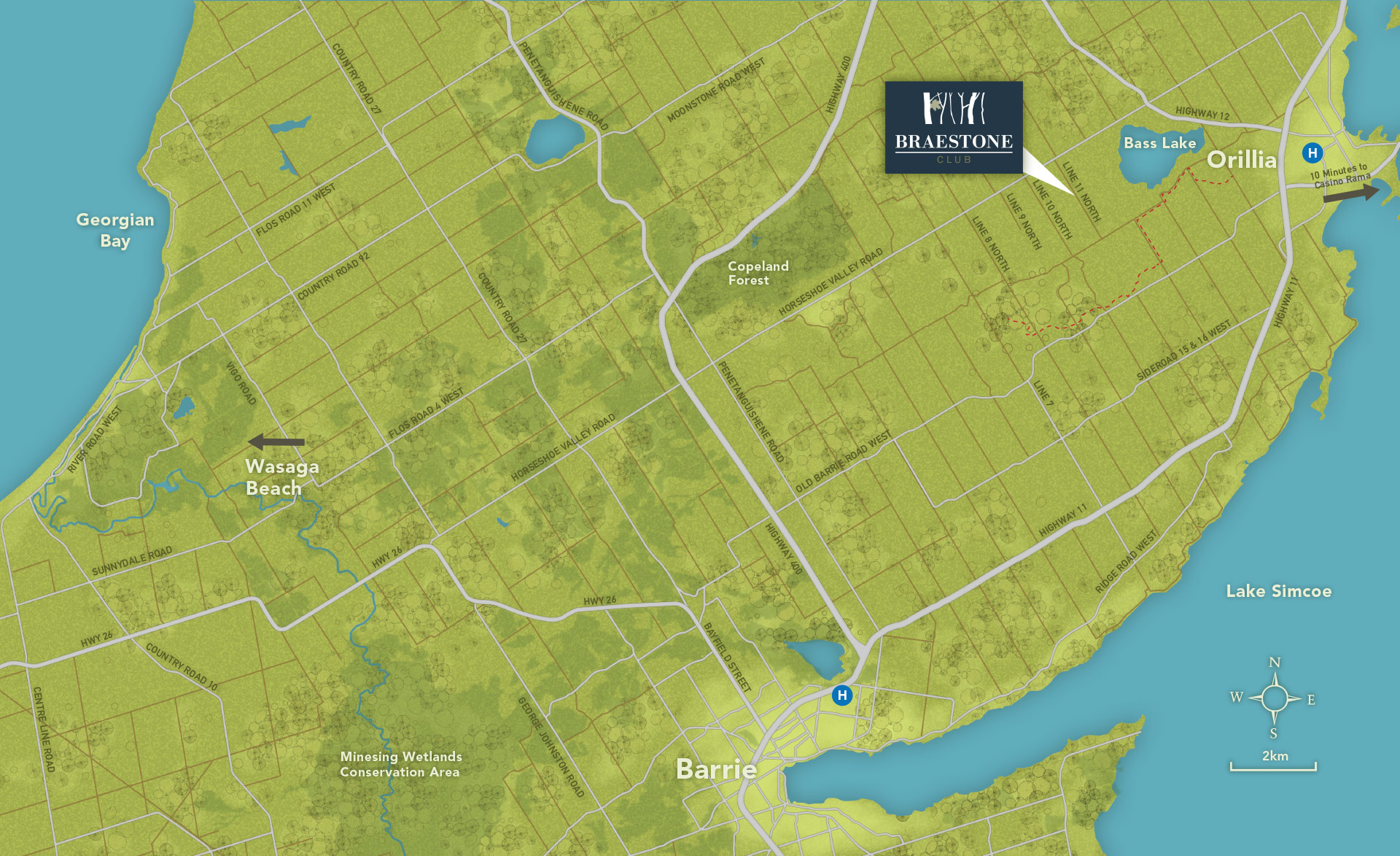 Get In Touch | Braestone Club | Oro Medonte