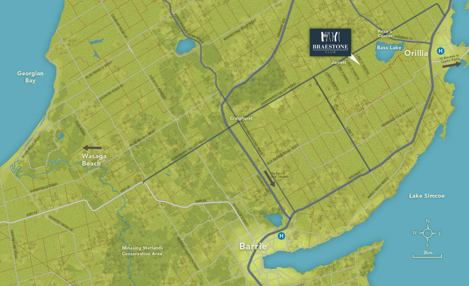 Get In Touch | Braestone Club | Oro Medonte